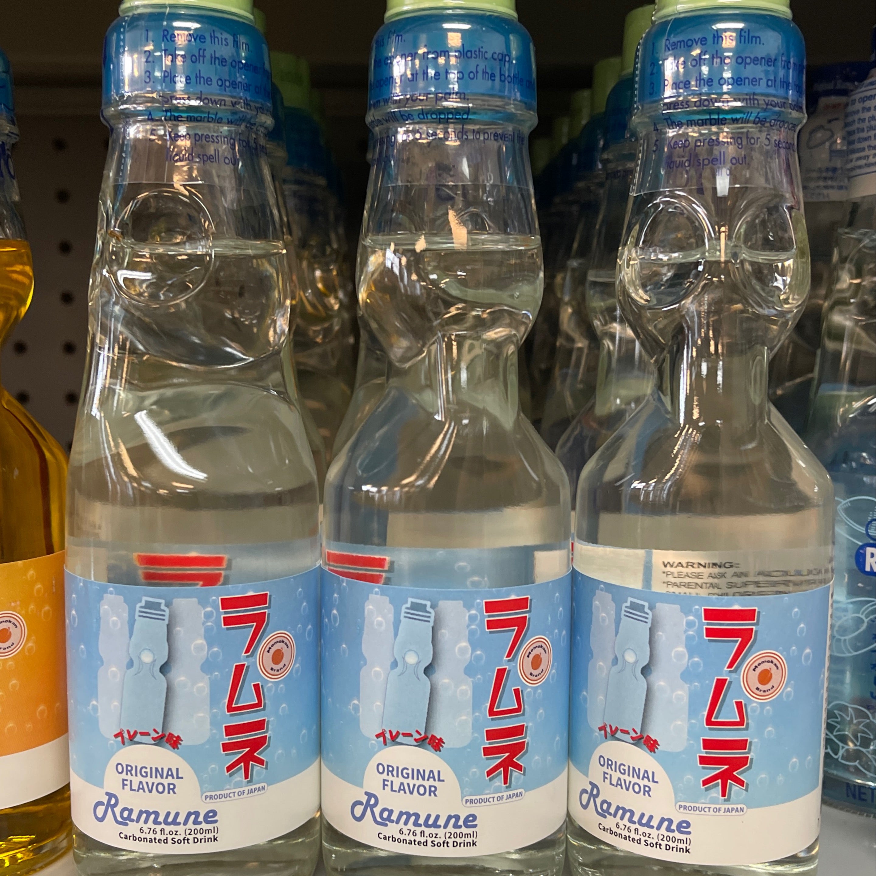 Ramune Original Flavor Carbonated Soft Drinks 6.76oz | Kyla's Asian ...